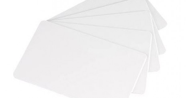 Evolis C4001 Blank PVC Cards 30 mil - Pack of 500 | Universal Smart ...
