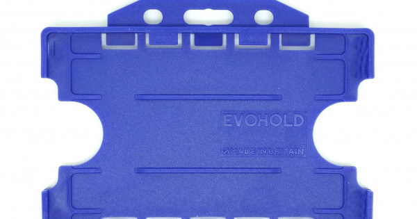 Evohold® Metal Detectable Double Sided ID Card Holders - Horizontal ...