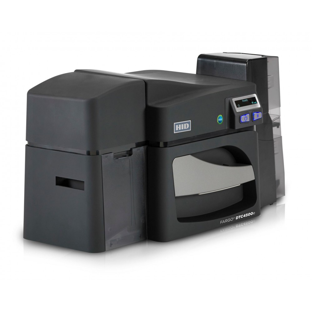 HID® FARGO® DTC4500e Single Sided ID Card Printer | Universal Smart Cards
