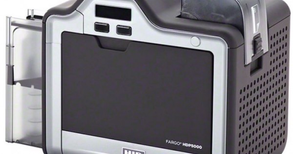HID® FARGO® HDP5000 Single Sided Retransfer ID Card Printer | Universal ...